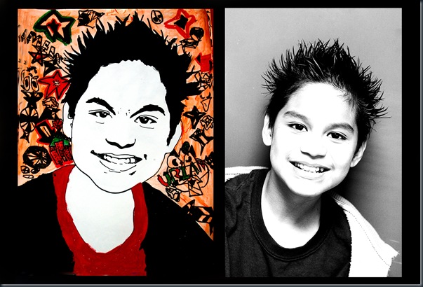 smART Class: 5th Grade Self Portraits